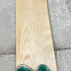 Extra Large Emerald Green and Gold Resin Cheese Board/ Resin ...