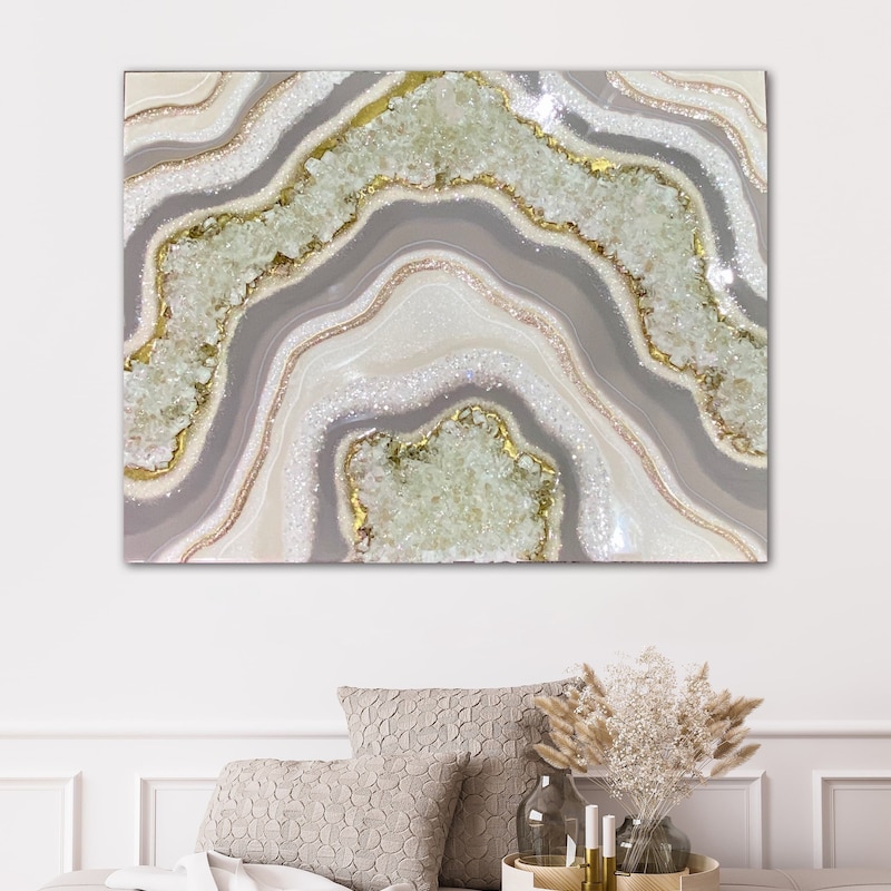 Geode Wall Art - Etsy