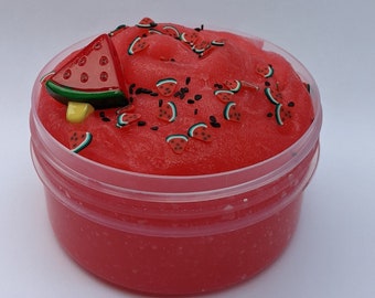 Watermelon Bites Jelly Cubes Scented Slime - Etsy