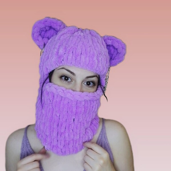 Teddy Bear With Ski Mask - Etsy