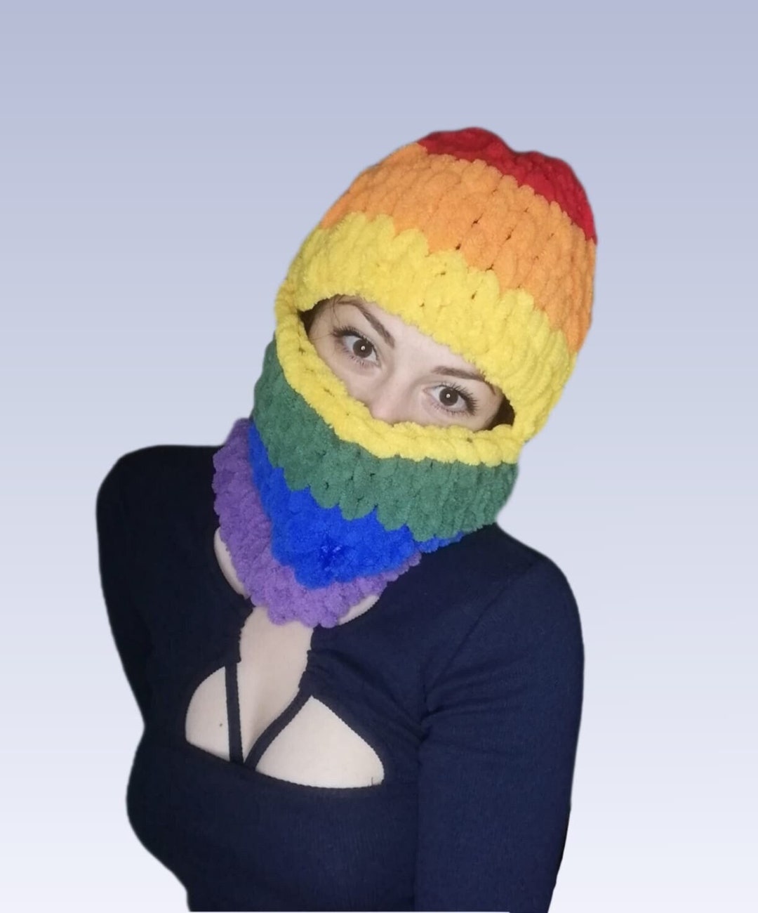 LGBTQ Hat , Gay Pride Rainbow Mask, Gay Pride Flag Hat, Pride Beanie ...
