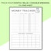 Bill Tracker, Printable Monthly Minimal Money Tracker, Bill Due ...