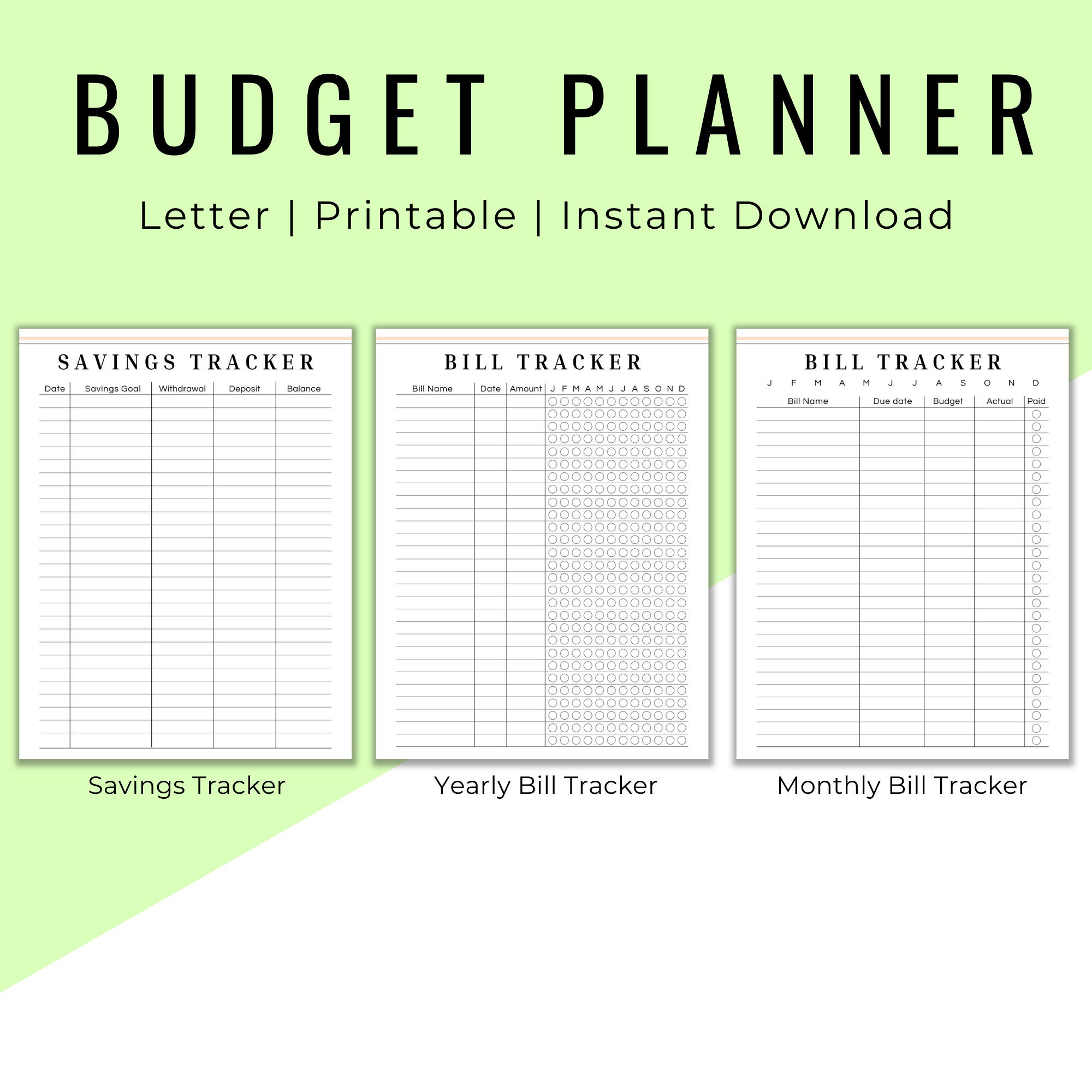 Budget Planner Printable 15 Page Finance Planner PDF Bundle Etsy budget-planner-printable-15-page-finance-planner-pdf-bundle-etsy