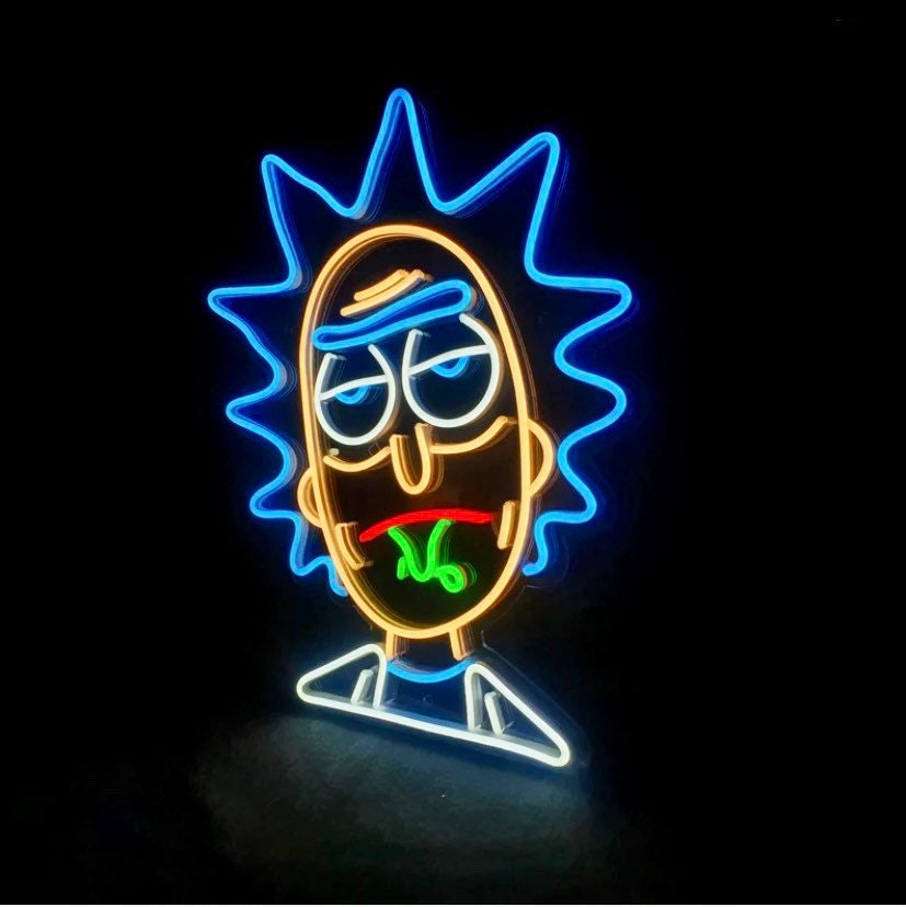Rick and Morty Sign Led - Etsy