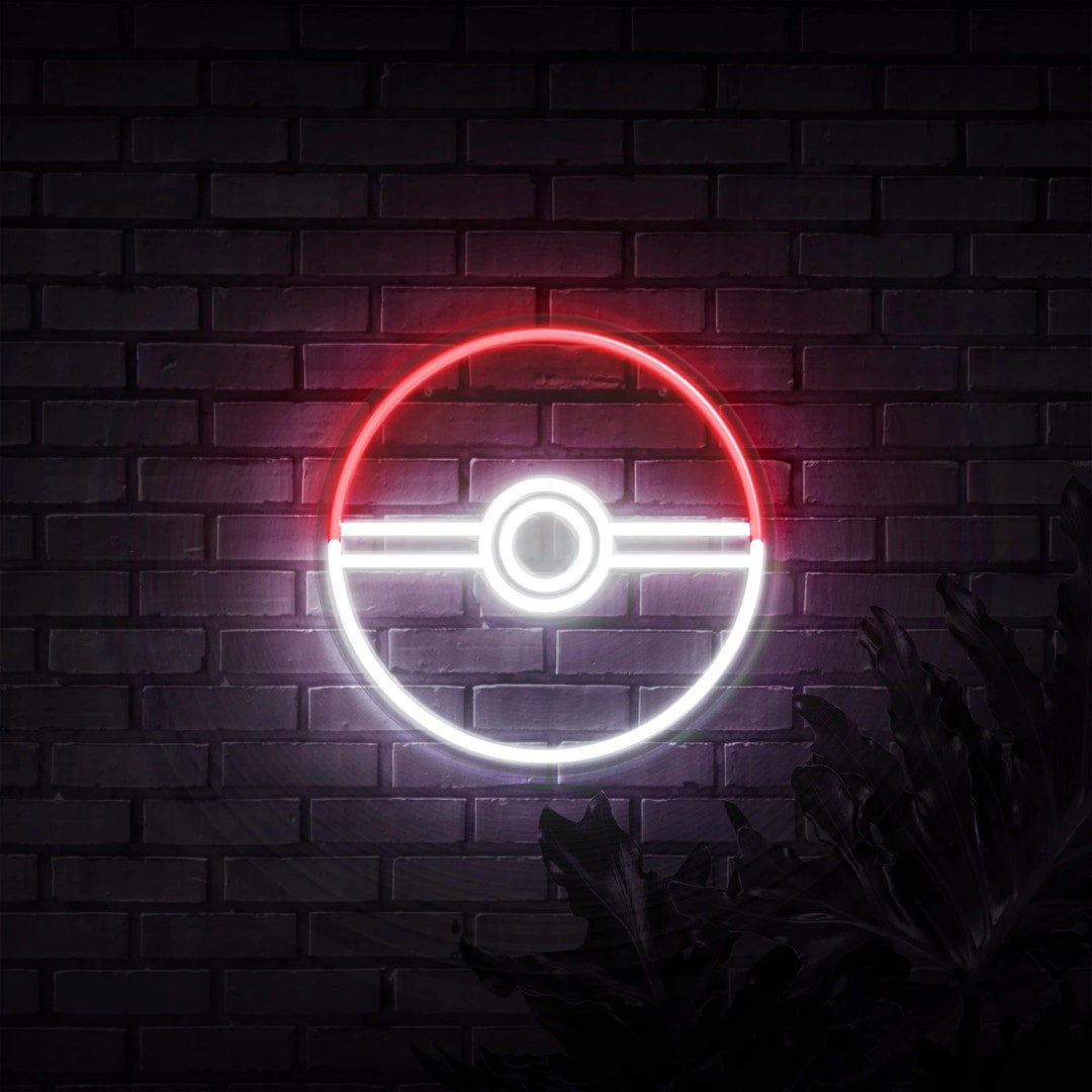 Pokémon Logo Led Neon Sign - Etsy