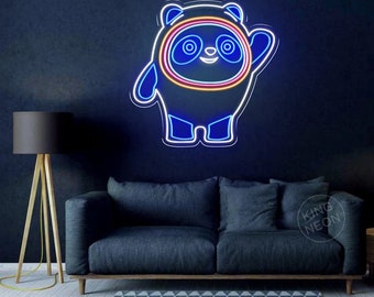 Led Panda Sign - Etsy
