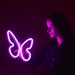 Butterfly, Flying Butterfly, Butterfly Neon Sign, Neon. Sign Bedroom ...