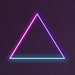 Triangle Neon Sign - LED Neon Sign, Wall Decor, Wall Sign, Led Sign ...