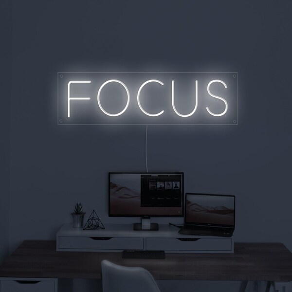 Focus Sign - Etsy