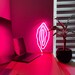 Heart Neon Sign Love LED Neon Sign, Gift for Her, Girl Sign Neon, Wall ...