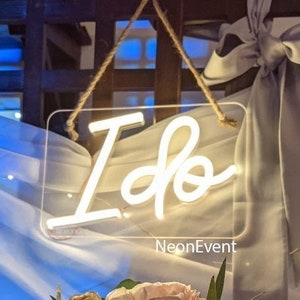 I Do Neon Sign, I Do Led Sign, Wedding Led Sign, Weding Neon Sign - Etsy