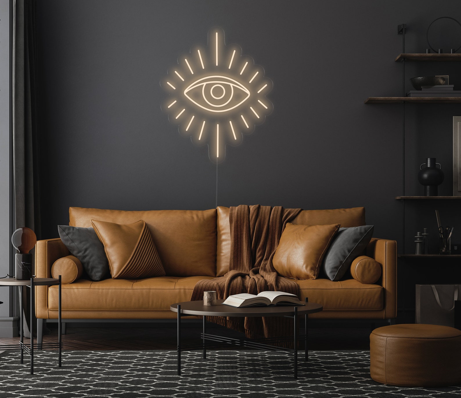 Eye Neon Sign LED Neon Sign Wall Decor Wall Sign Eyes Led - Etsy