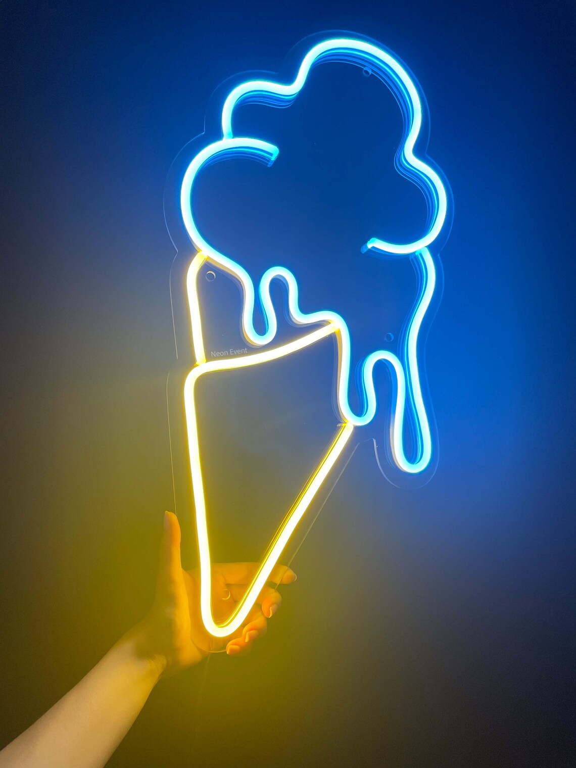 Ice Cream Neon Sign Neon Decoration for Cafes Home Neon - Etsy