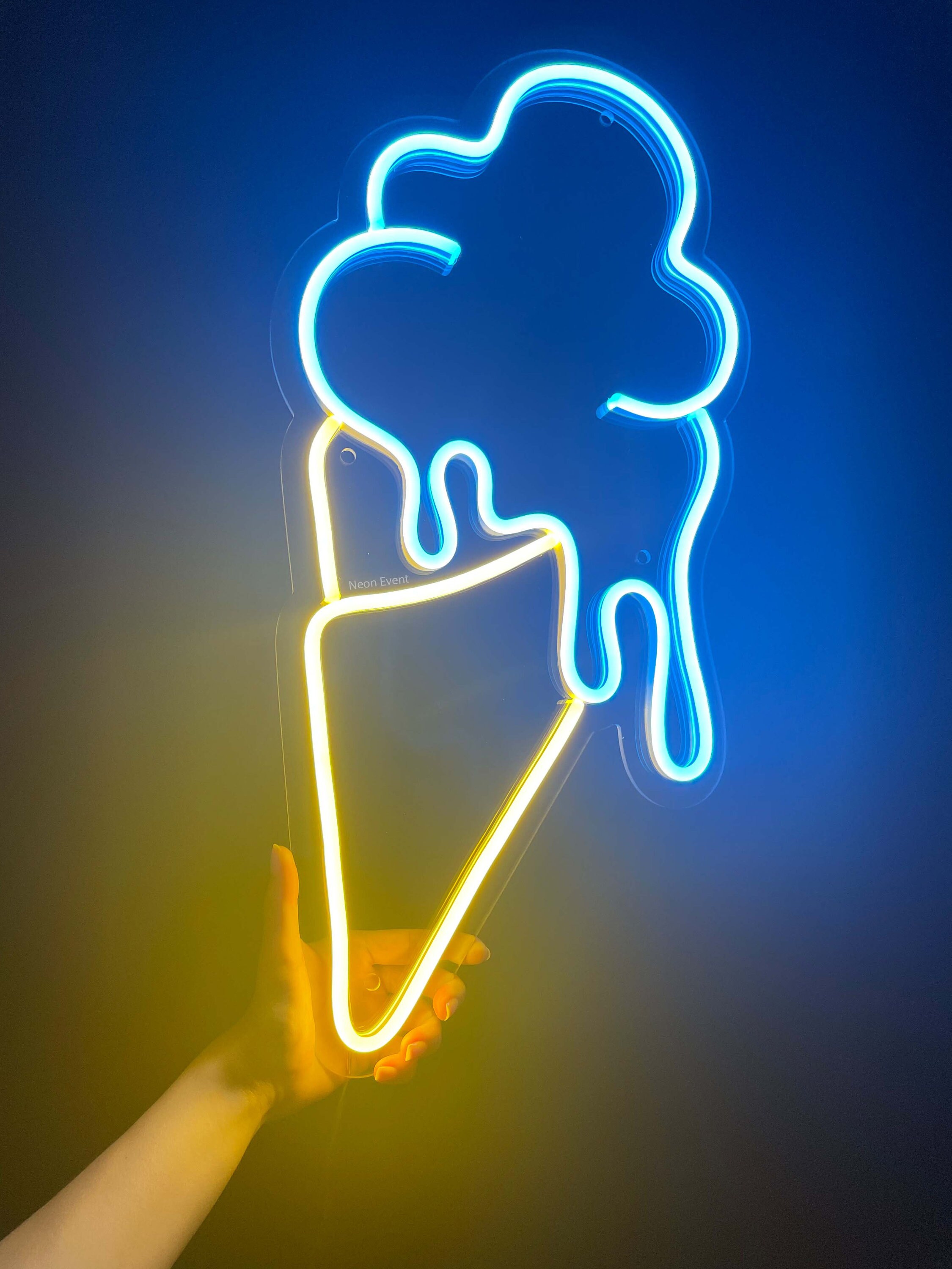 Ice Cream Neon Sign Neon Decoration for Cafes Home Neon - Etsy