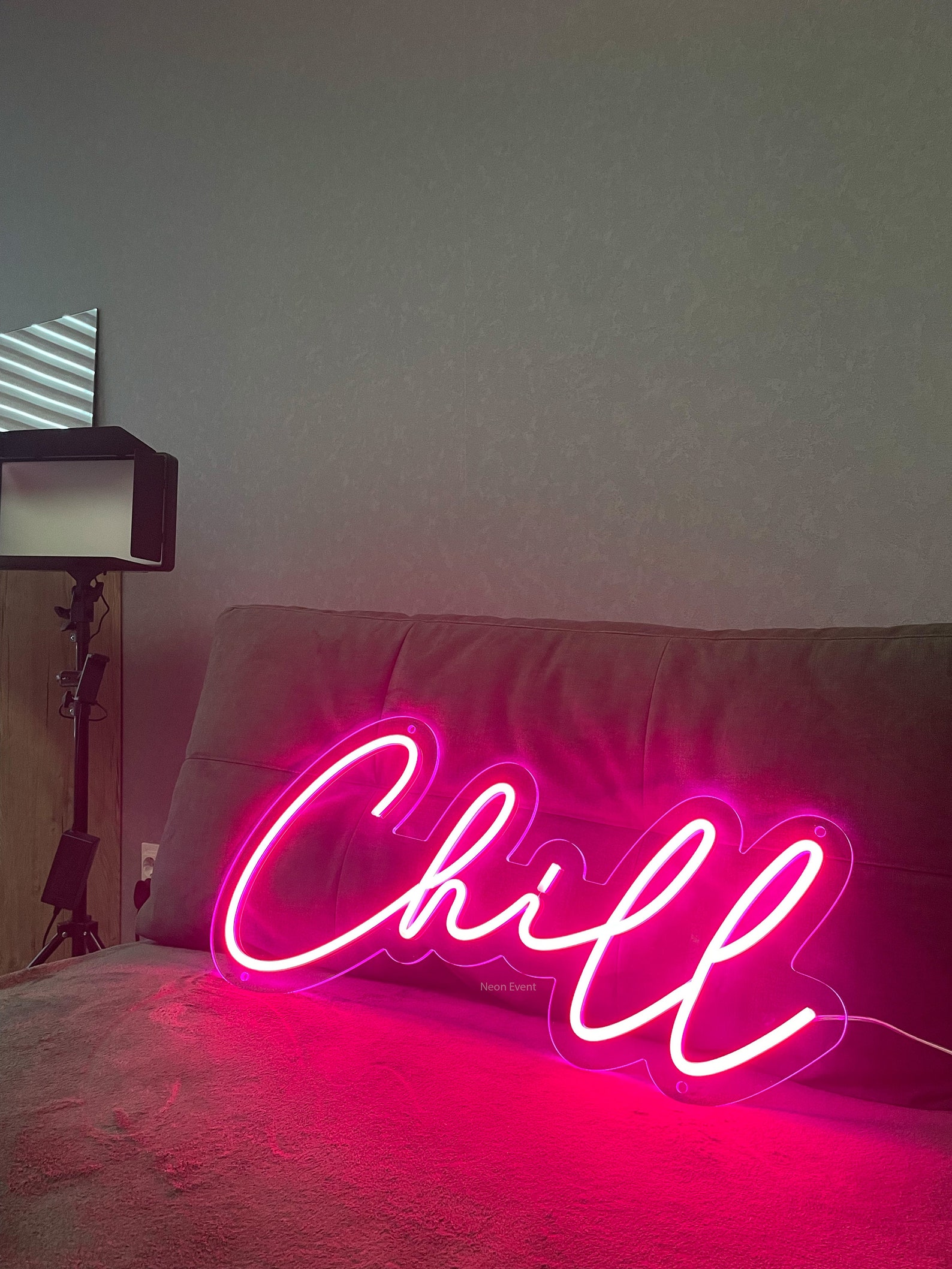 Chill Neon Sign - Chill Wall Sign, Relax Neon Sign, Beauty Salon Light ...