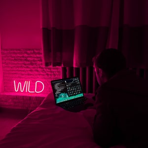Stay Wild Neon Sign, Wild Led Neon Sign Custom, Wild Led Sign, Stay ...
