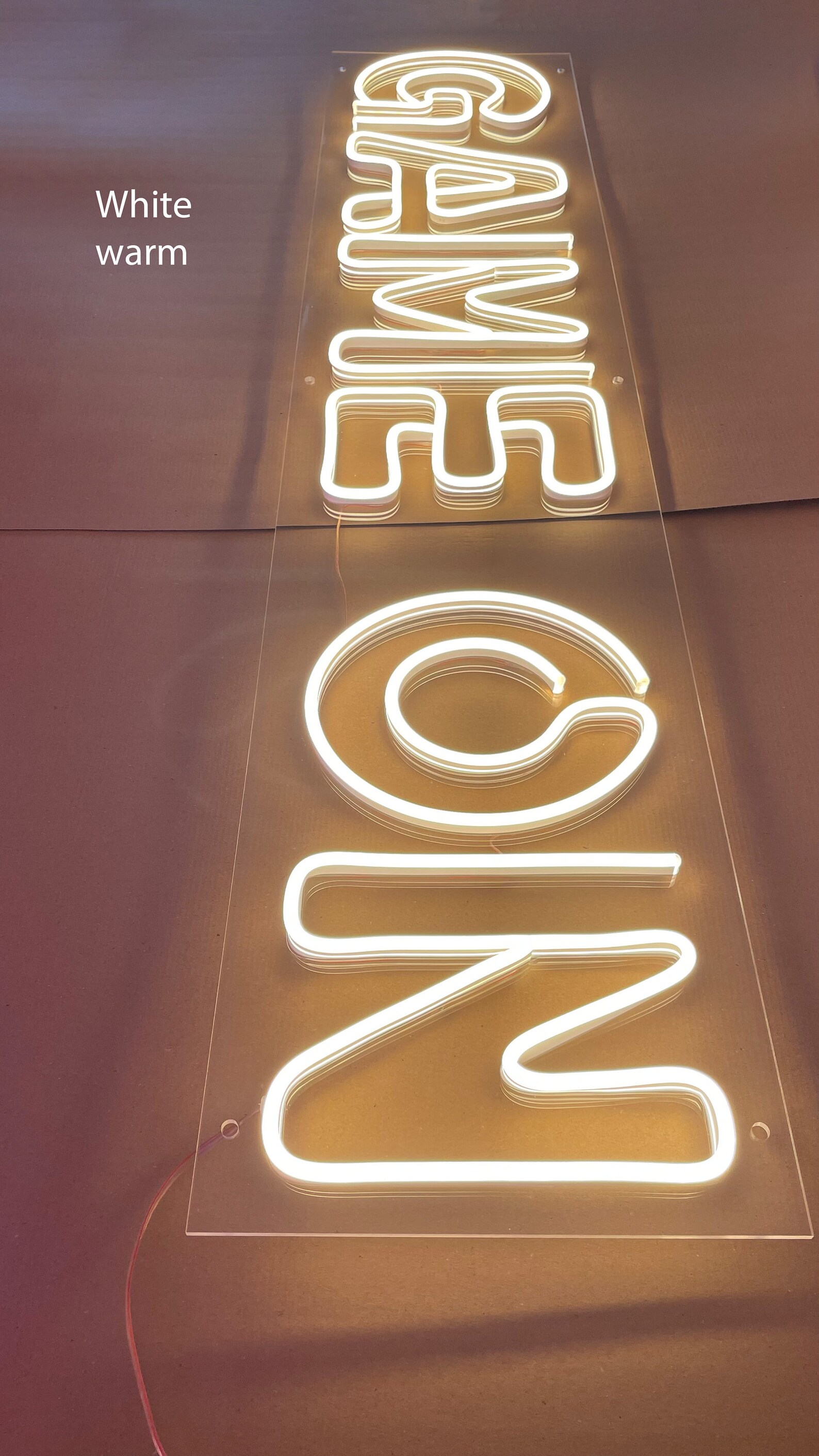 Game Sign LED Neon Sign, Game Neon, Bedroom Neon Sign, Led Neon Sign ...