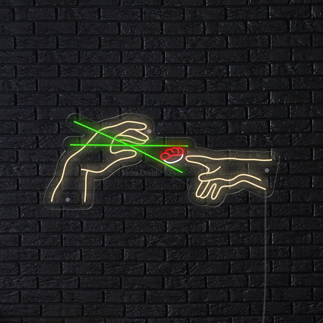 Sushi Neon Sign, Food Neon Sign, Sushi Roll Neon, Sushi Stick Neon Sign ...