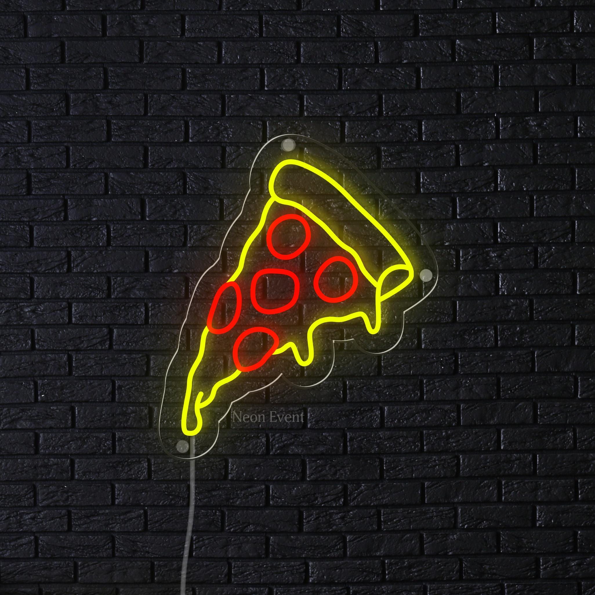 Pizza Neon Sign, Food Neon Sign, Fast Food Led Sign, Cafe Neon Sign ...