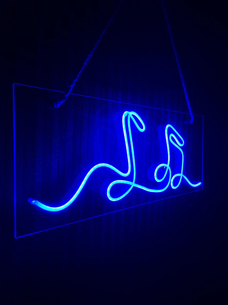 Music Neon Musical Note Neon Sign Neon Musical Note Lamp | Etsy