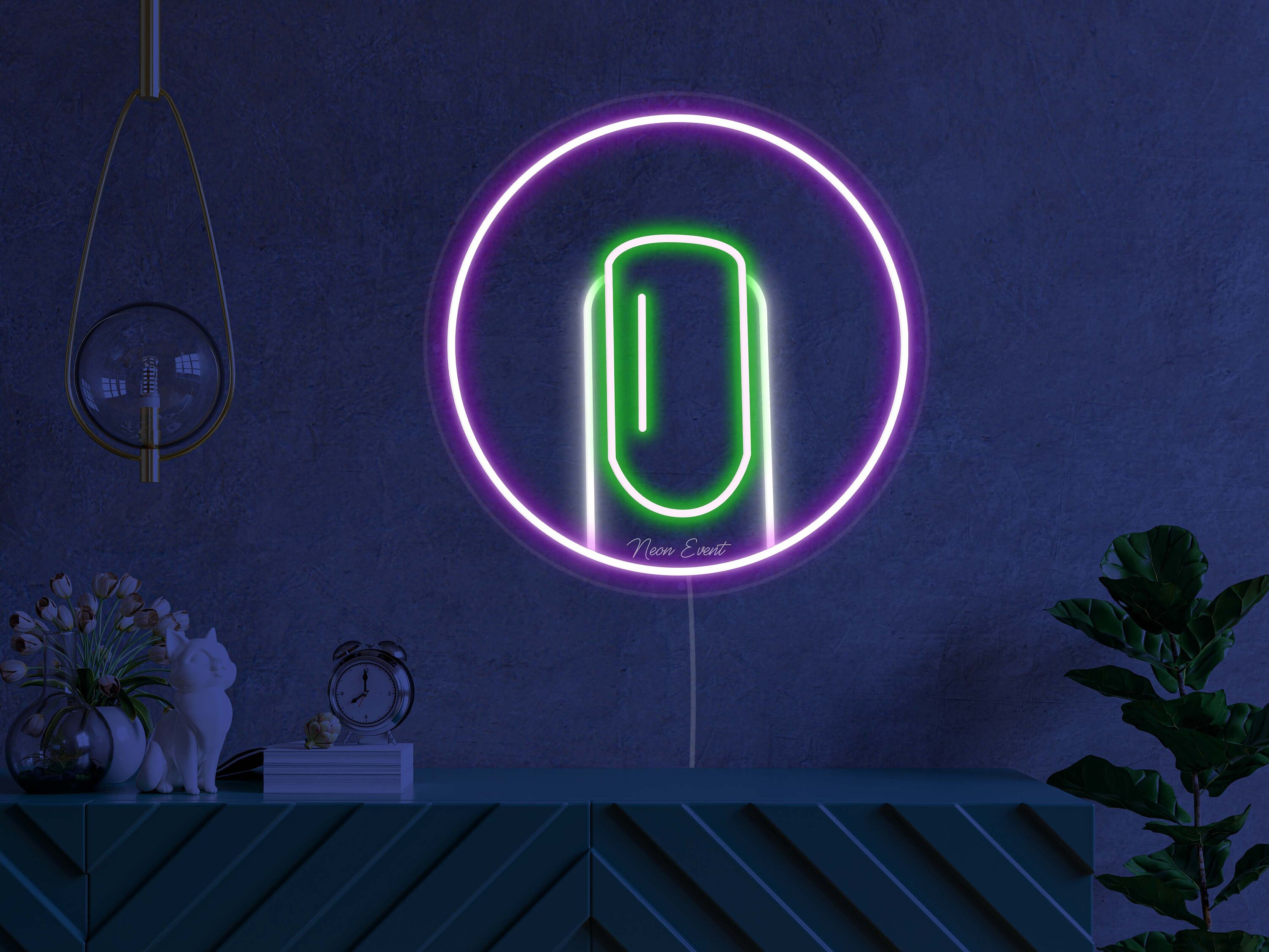 Nails Neon Sign LED Neon Sign Beauty Sign Wall Sign Nail - Etsy
