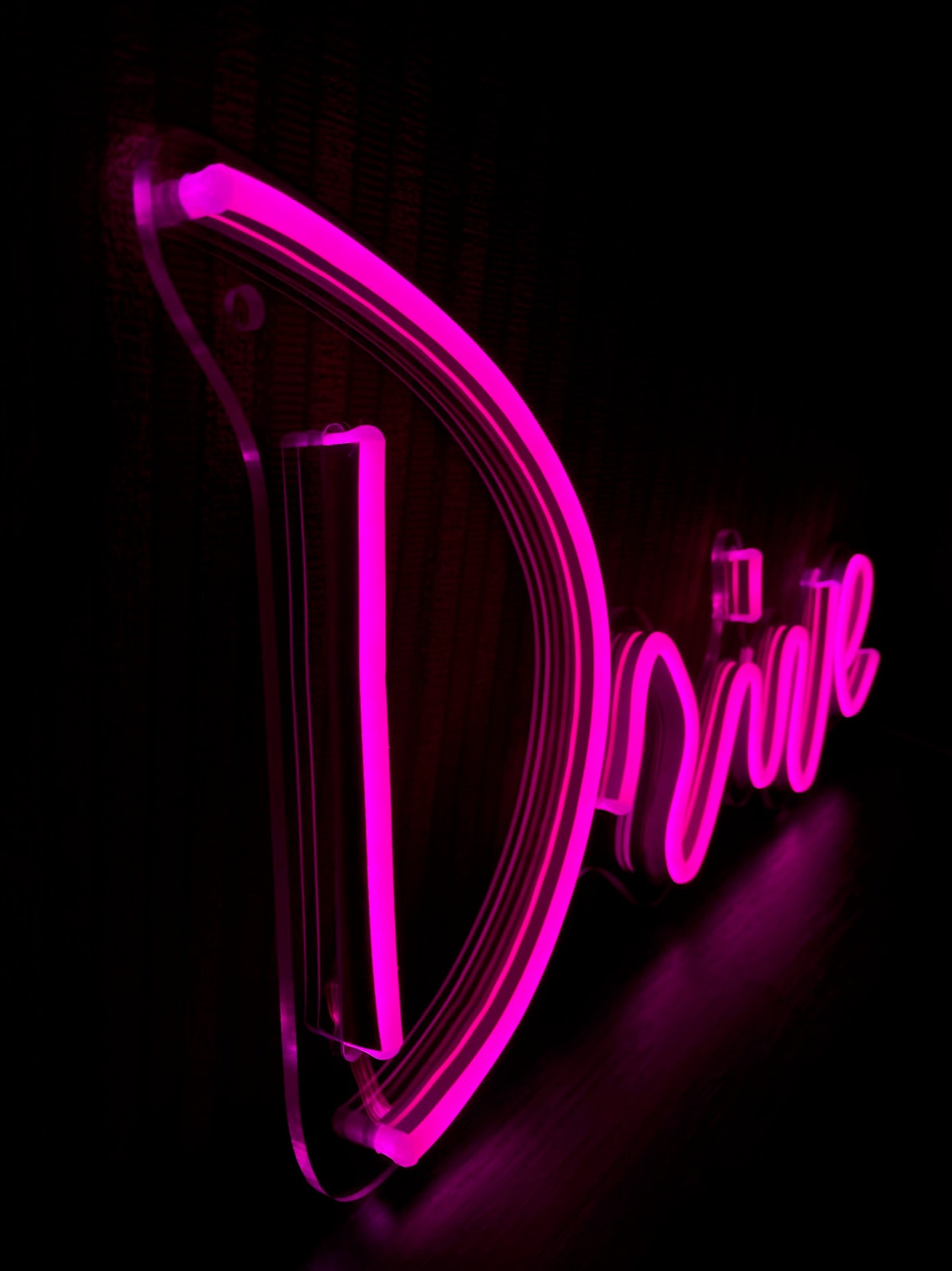 Drive Neon Sign, Car Guy Gift, Guy Gift, Gift for Him, Speed Neon Sign ...