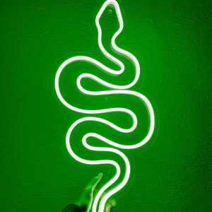 Snake Neon Sign LED Neon Sign Wall Decor Wall Sign Snake - Etsy