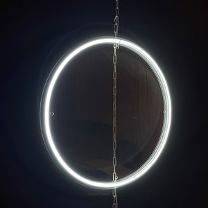 Circle Neon Sign - LED Neon Sign, Wall Decor, Wall Sign, Led Sign ...
