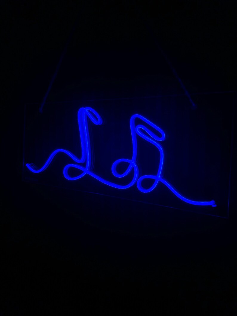 Music Neon Musical Note Neon Sign Neon Musical Note Lamp | Etsy
