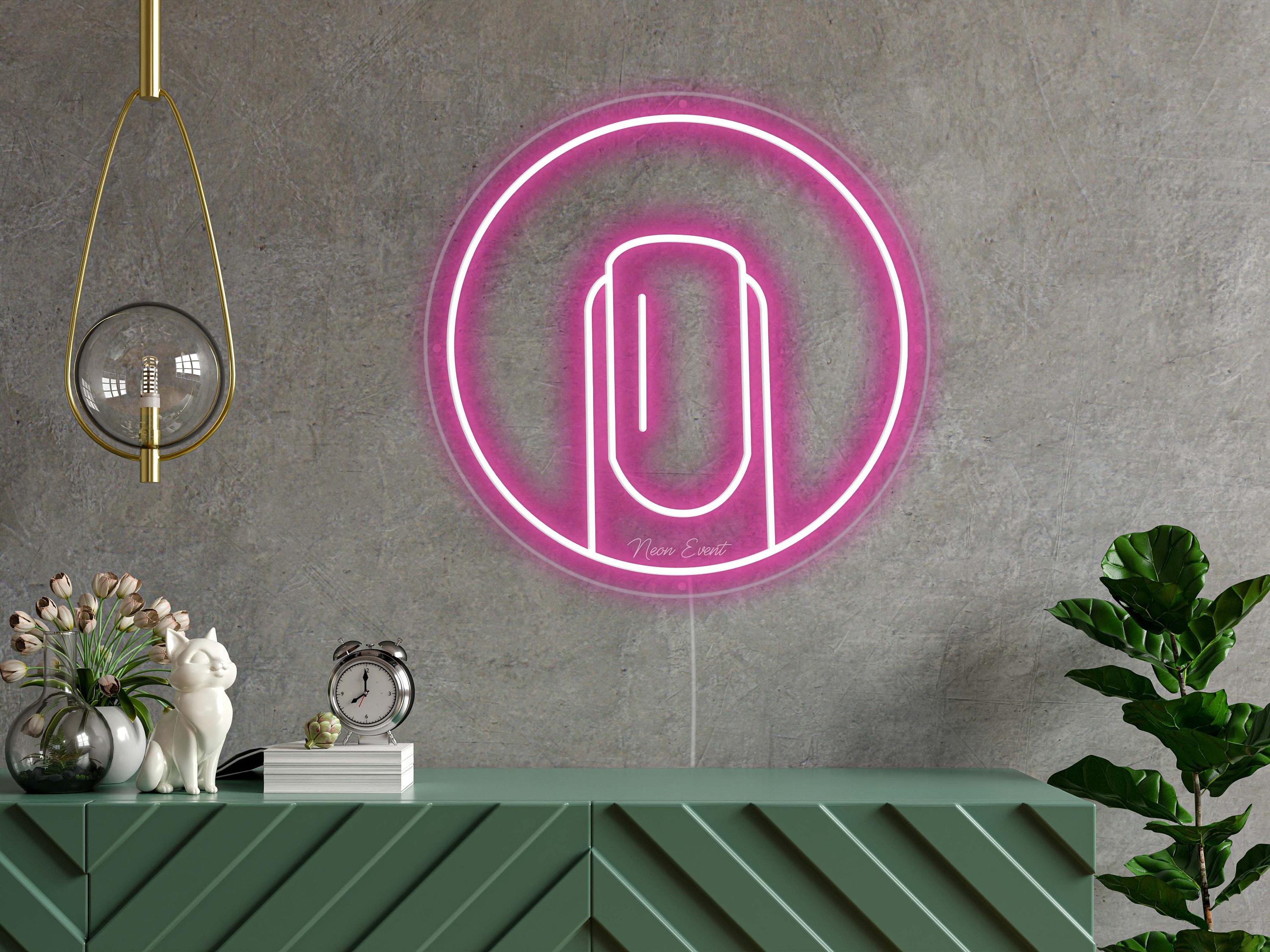 Nails Neon Sign LED Neon Sign Beauty Sign Wall Sign Nail - Etsy