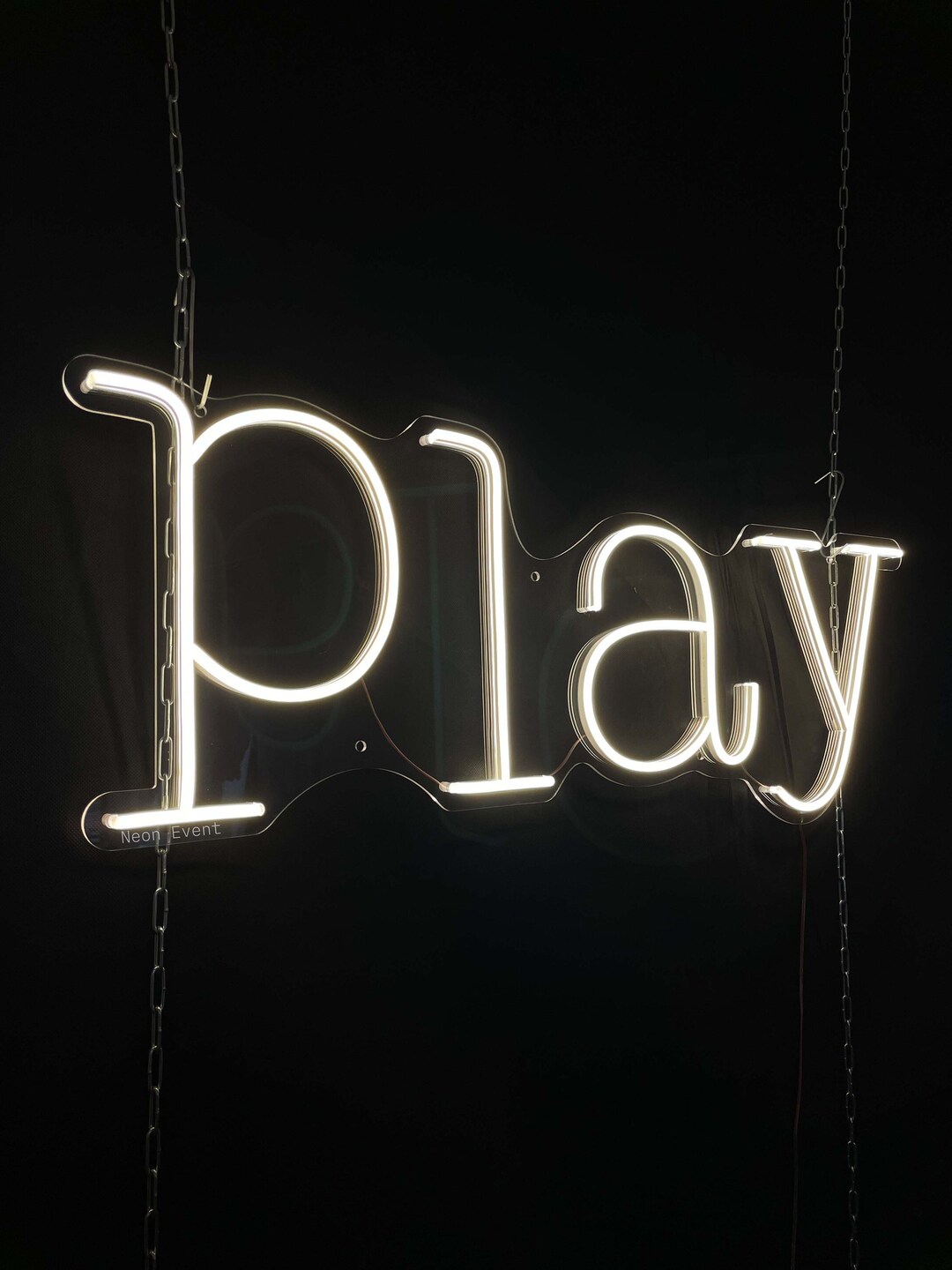 Play Neon Sign , Neon Sign Bedroom, Wall Decor, Led Neon Sign Custom ...