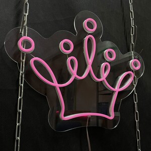 Queen Crown Neon Sign Princess Neon Sign Gift for Her Girl - Etsy