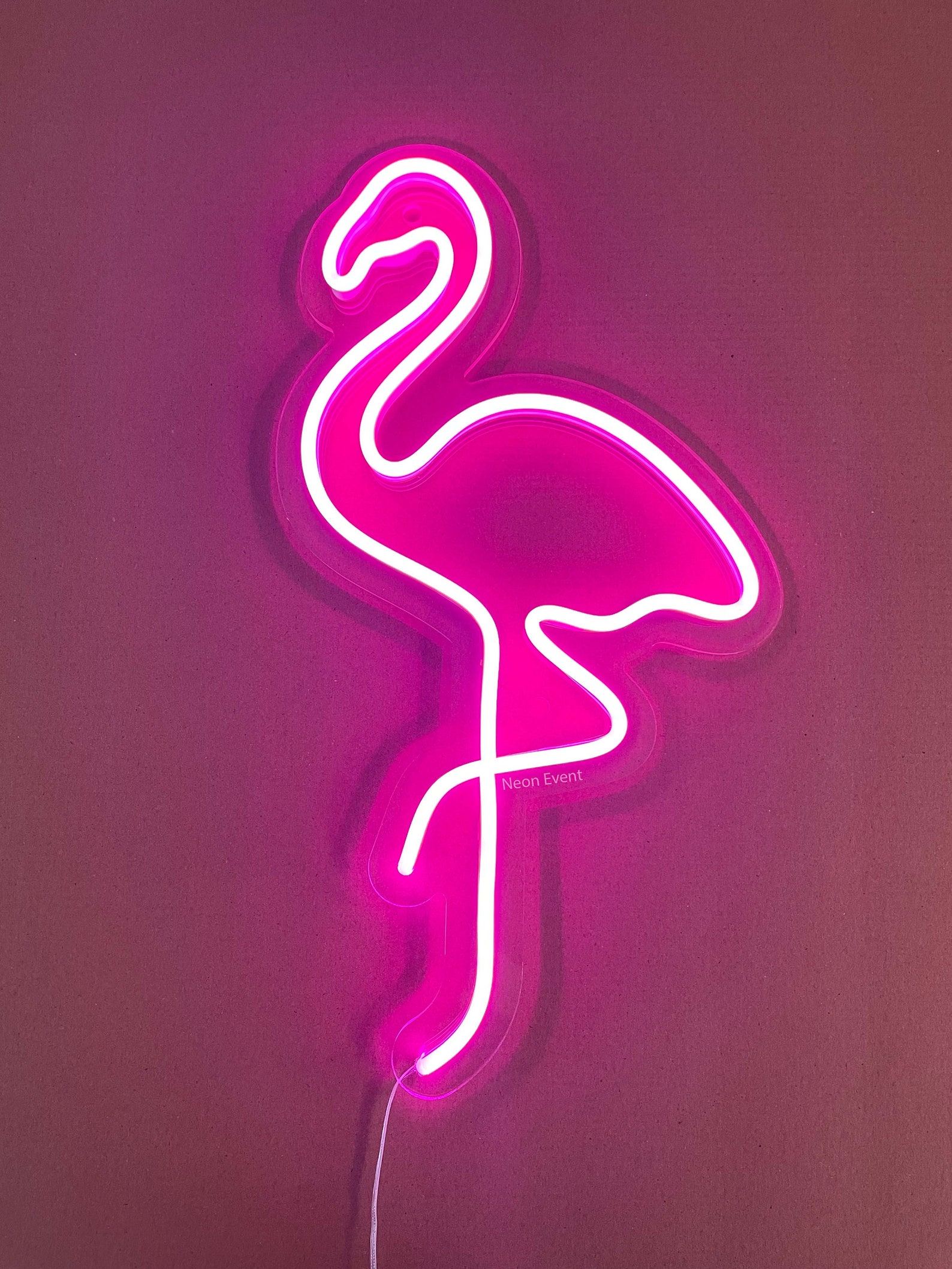 Flamingo Neon Sign Bird Led Sign Neon Home Sign Wall - Etsy