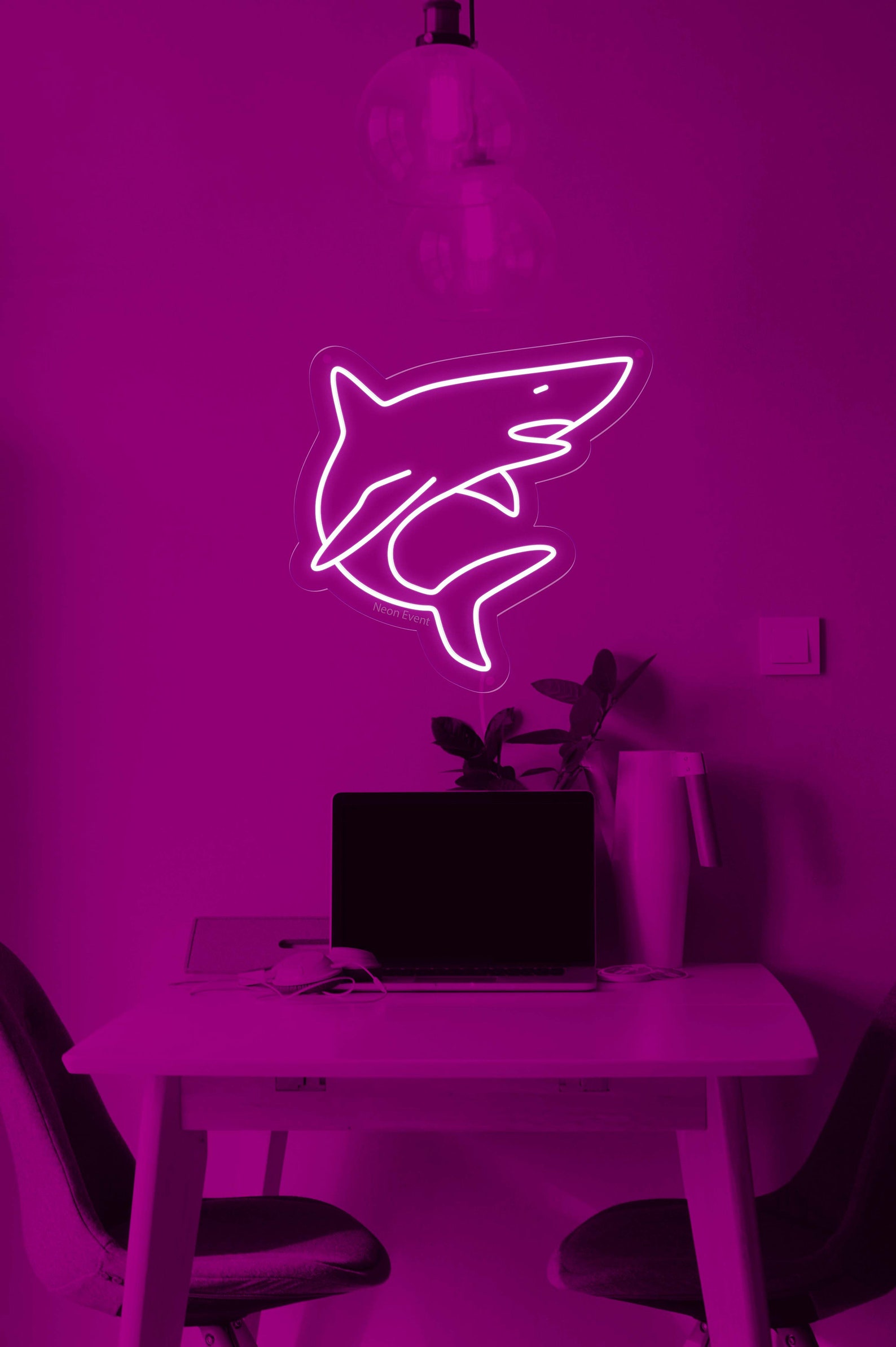 Shark Neon Sign LED Neon Sign Wall Decor Wall Sign Sea | Etsy