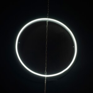 Circle Neon Sign - LED Neon Sign, Wall Decor, Wall Sign, Led Sign ...