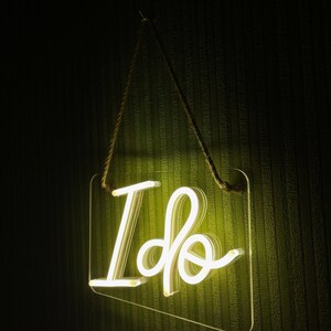 I Do Neon Sign, I Do Led Sign, Wedding Led Sign, Weding Neon Sign - Etsy