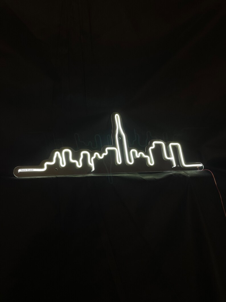 City Neon Sign LED Neon Sign Wall Decor Wall Sign City - Etsy