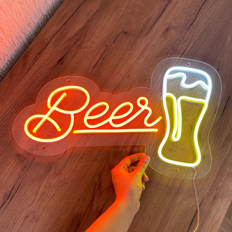 Neon Sign Beer - Etsy