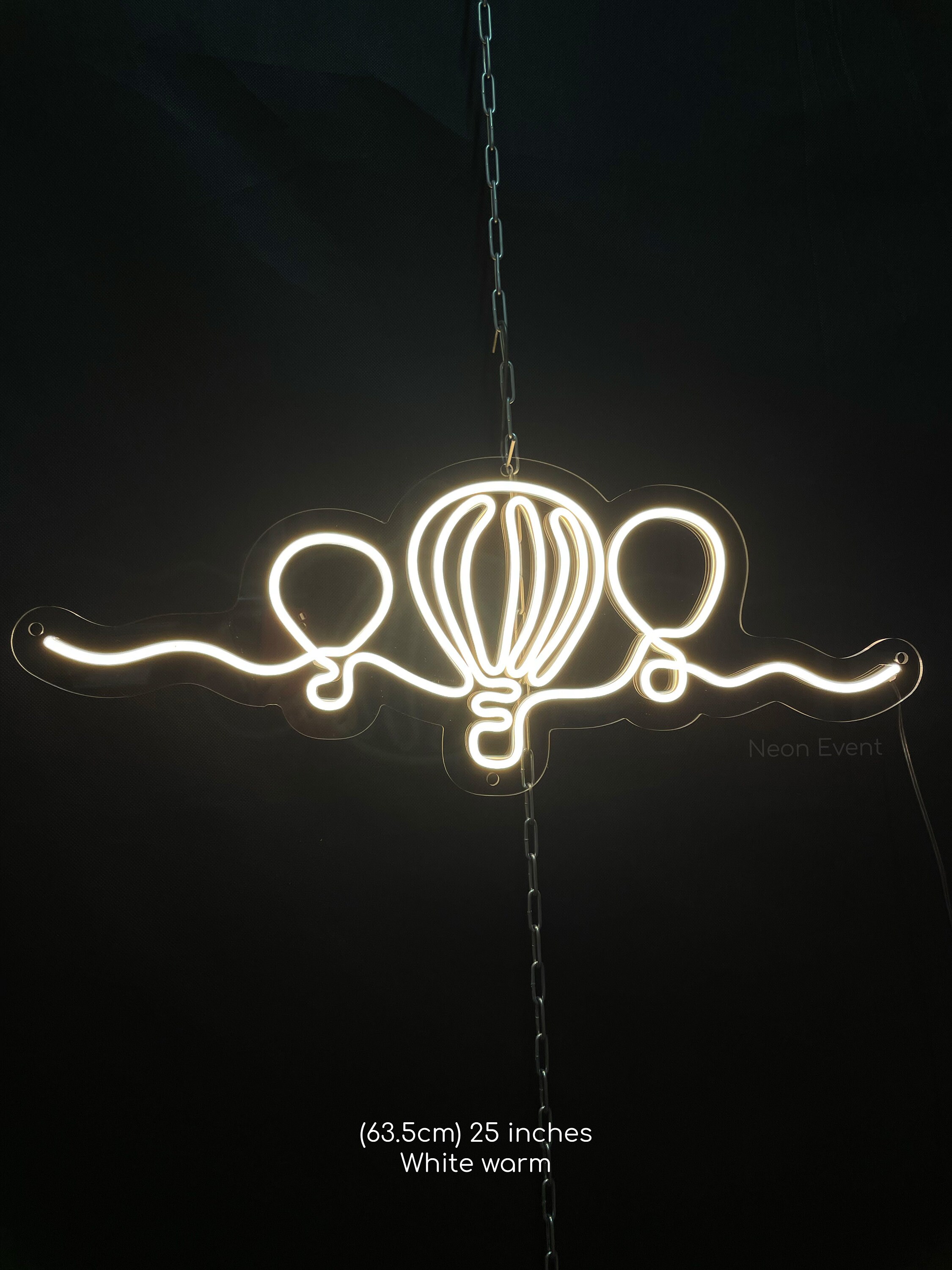 Balloons Neon Sign Ball Neon Sign Wall Decor Wall Sign - Etsy