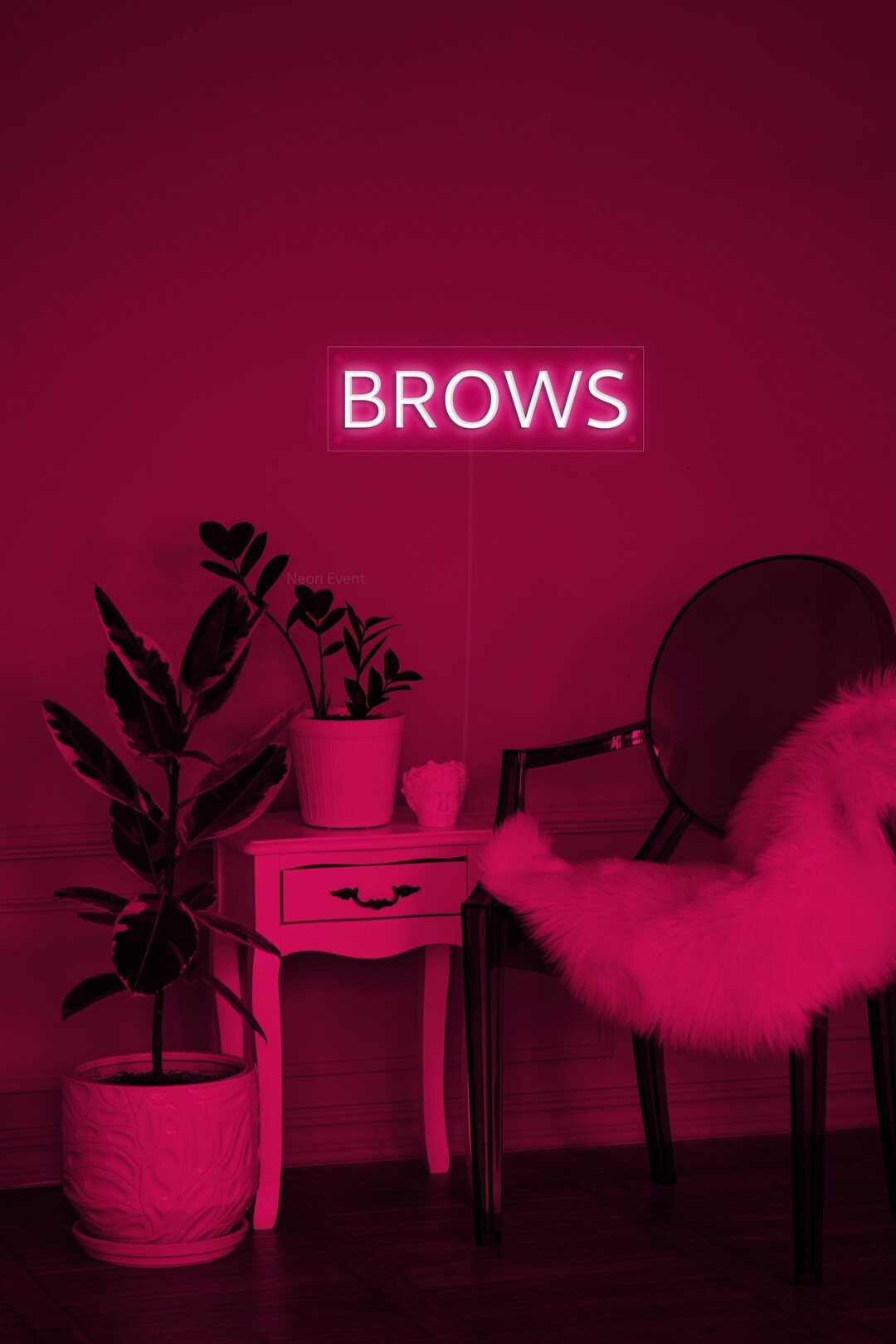 BROWS Neon Sign | Brow Neon Sign, Lashes Neon Sign, Beauty Salon Light ...