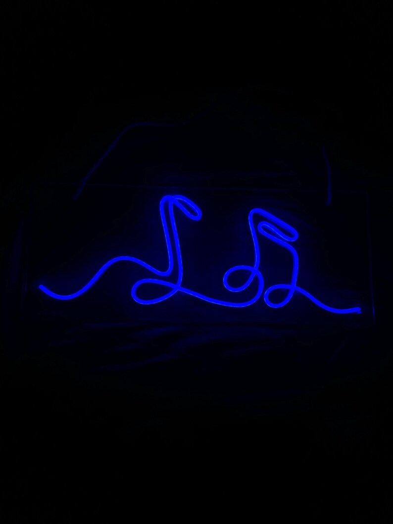 Music Neon Musical Note Neon Sign Neon Musical Note Lamp - Etsy