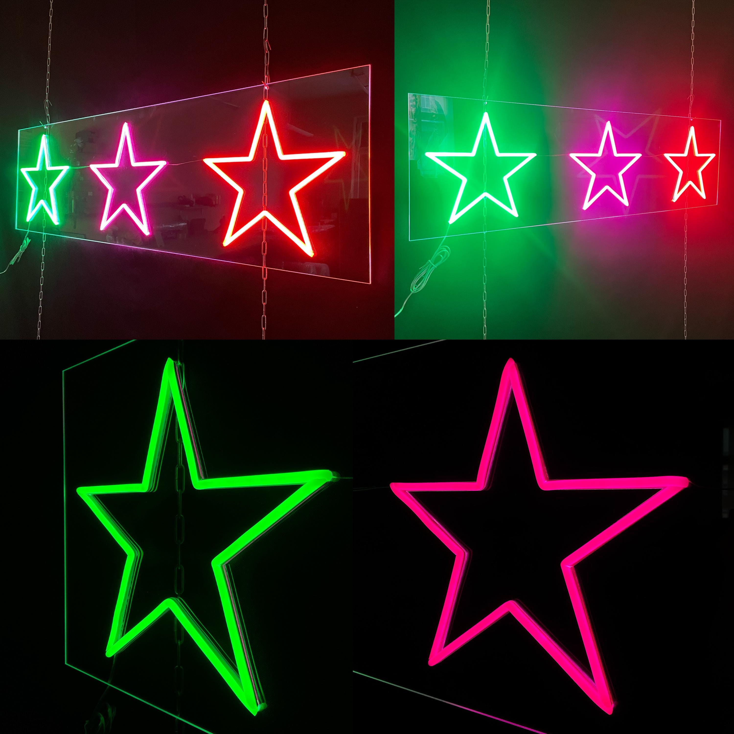 Stars Neon Sign Bedroom Lamp, Shine Bright Neon Sign, Kids Room Light ...