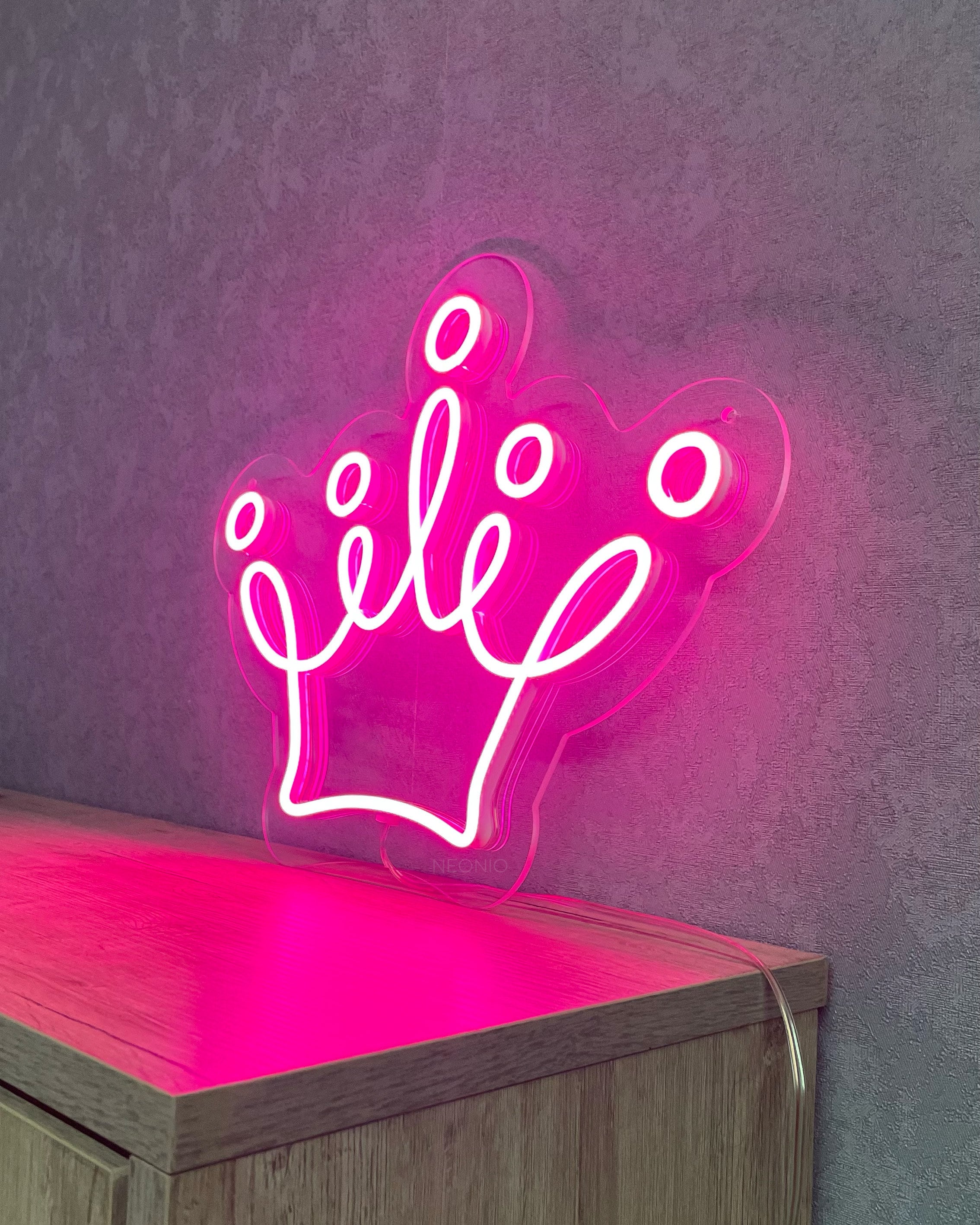 Queen Crown Neon Sign - Princess Neon Sign, Gift for Her, Girl Neon ...