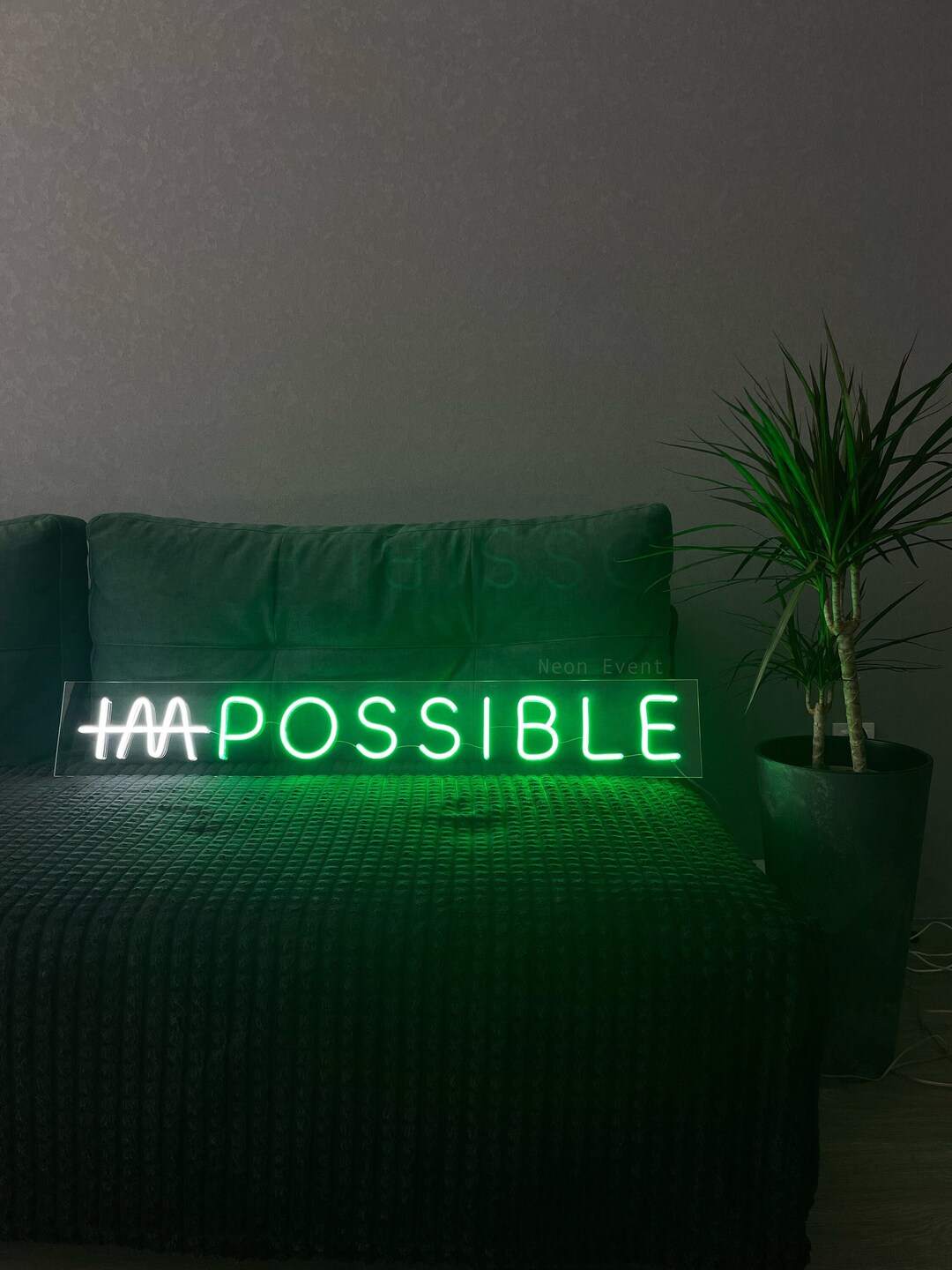 Possible Neon Sign Impossible Neon Sign, Wall Neon Sign, Impossible Led ...