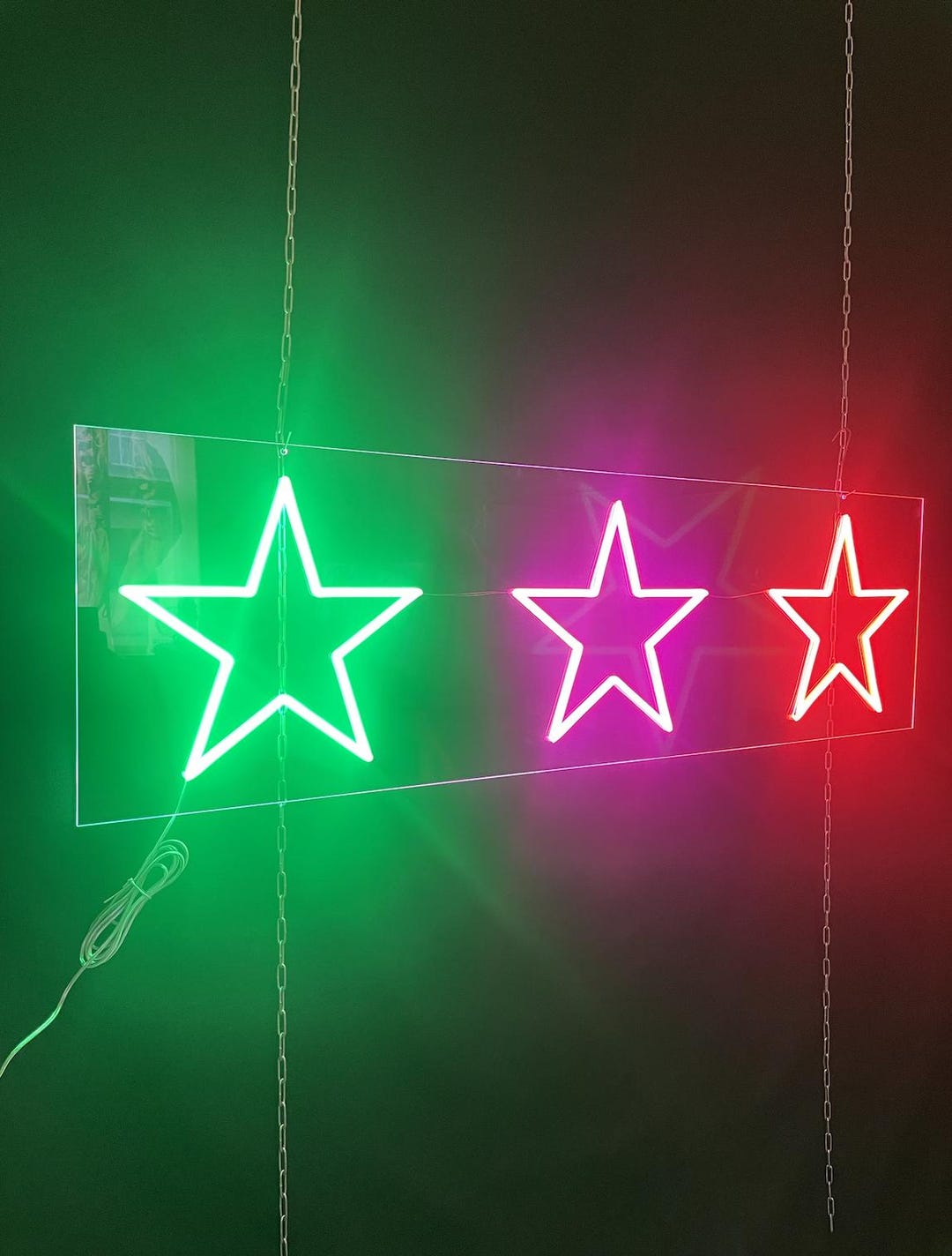 Stars Neon Sign Bedroom Lamp, Shine Bright Neon Sign, Kids Room Light ...