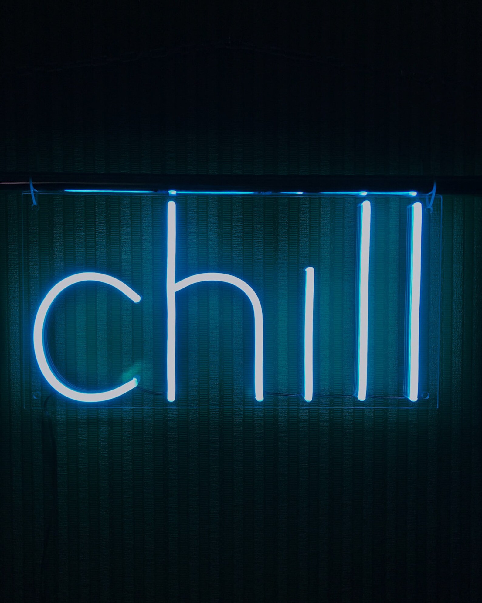 Chill Neon Sign Chill Neon Neon Chill Led Neon Led Sign | Etsy