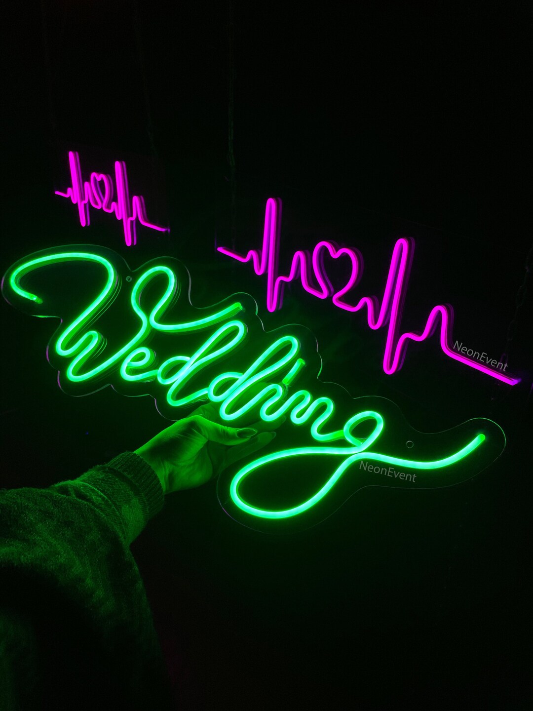 Custom Neon Sign, Wedding Neon Sign, Wedding Neon Sign Custom, Led Sign ...