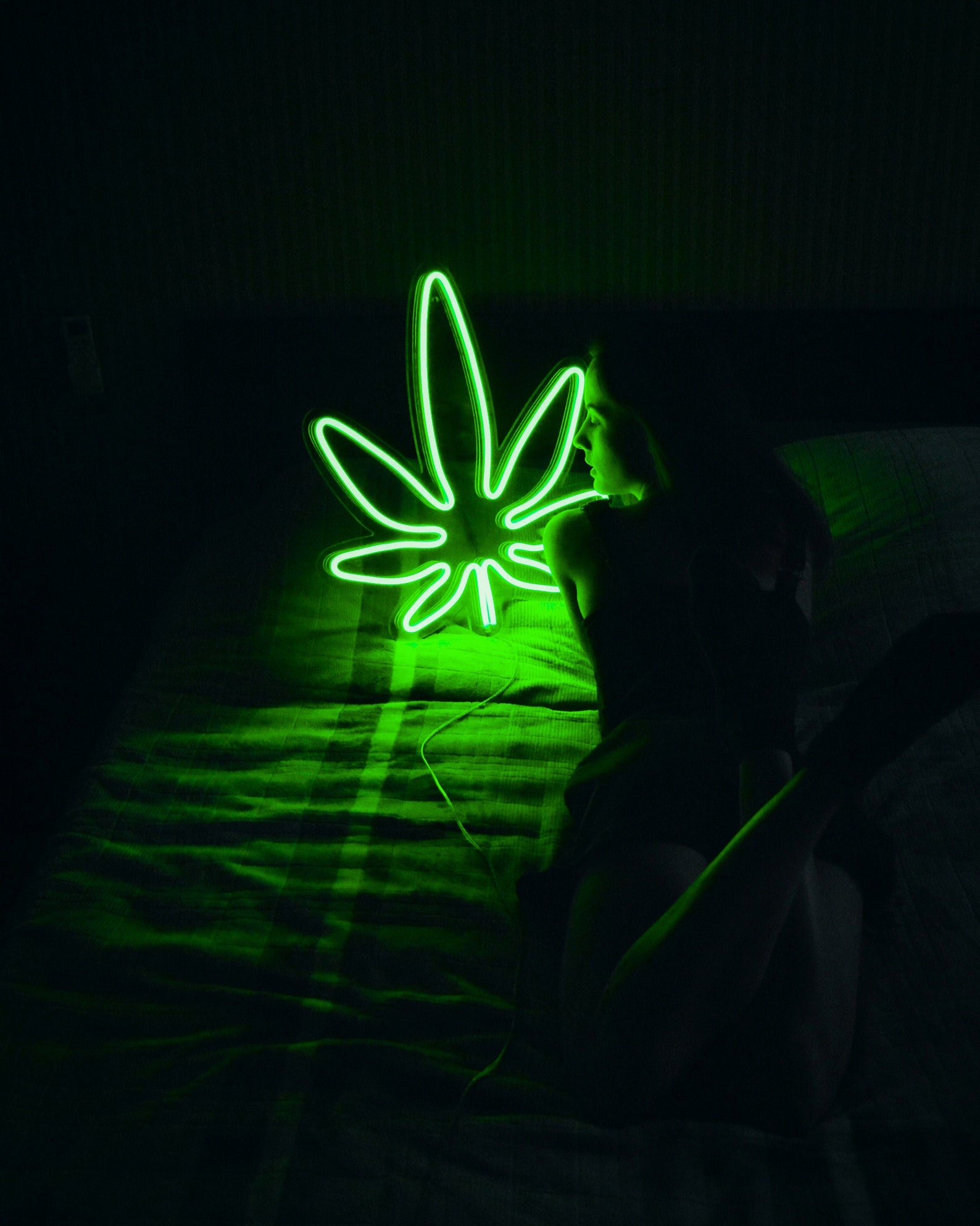 Weed neon sign marijuana neon sign cannabis neon sign smoke | Etsy