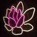 Lotus Neon Sign, Neon Sign Light Lotus Flower, Flower Neon Sign - Etsy