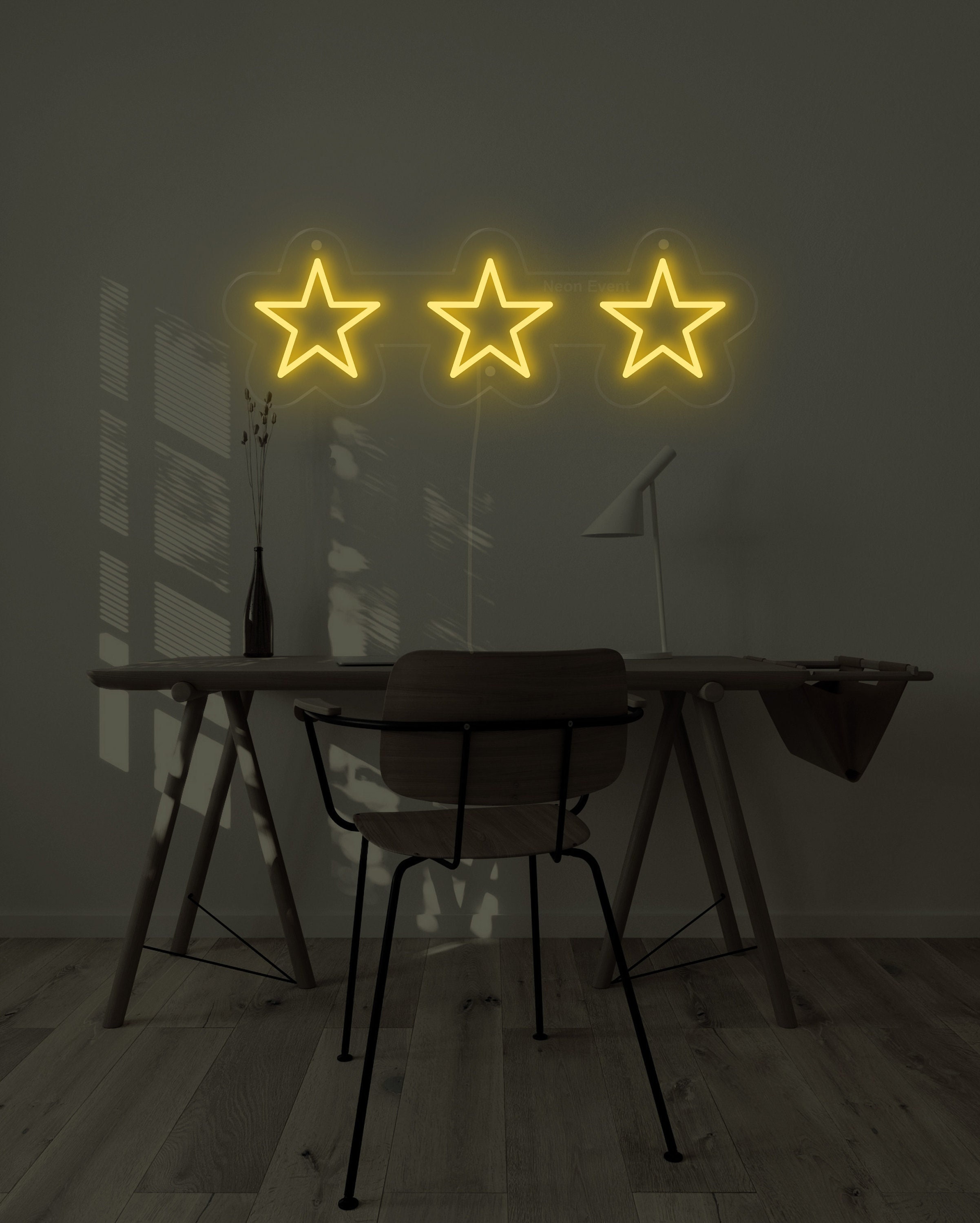 Stars Neon Sign Bedroom Lamp, Shine Bright Neon Sign, Kids Room Light ...